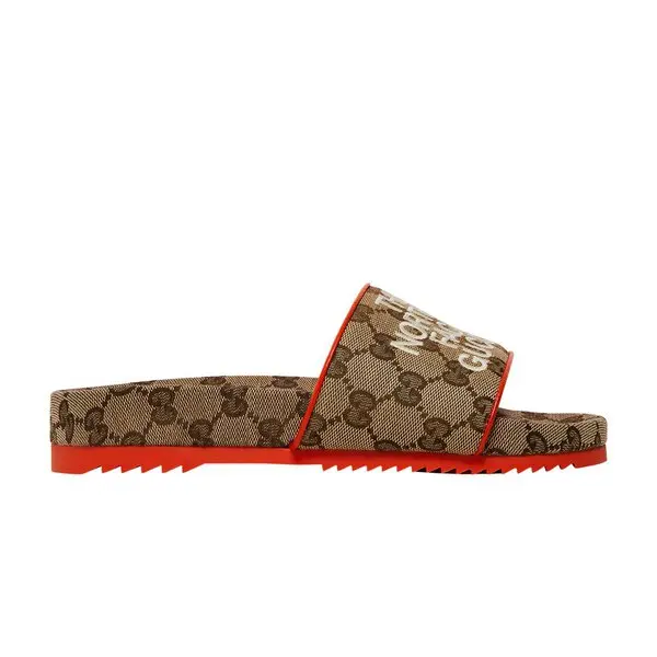 Gucci The North Face X Slide - Brown