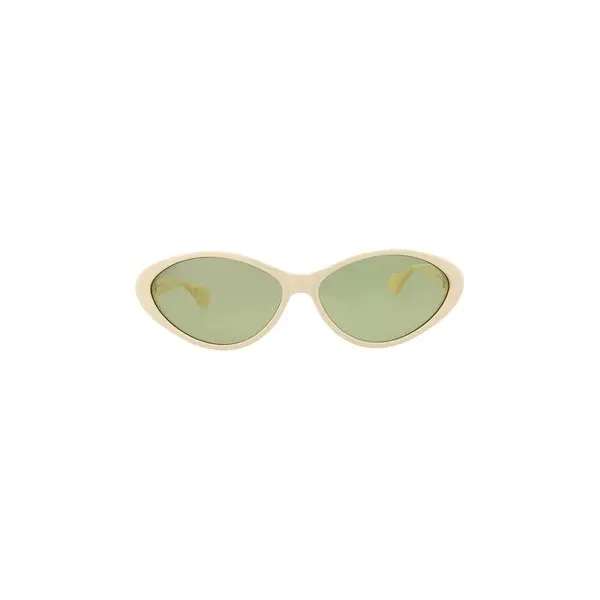 Gucci Wrap Around Sunglasses - Cream