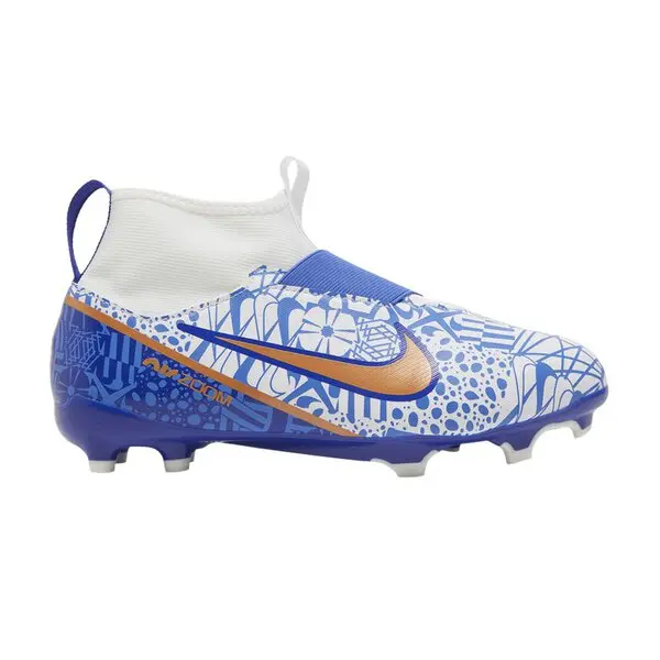 Nike Zoom Mercurial Superfly 9 Academy Cr7 Mg Gs 'azulejo