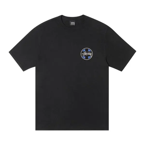 StÜssy Cross Dot Tee - Black