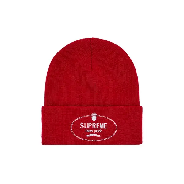 Supreme Crest Beanie - Red