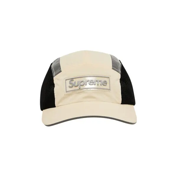 Supreme Side Mesh Camp Cap - Cream