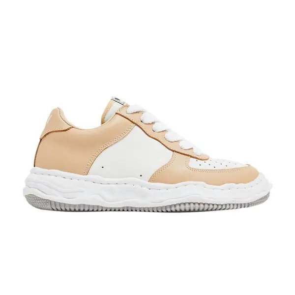 Mihara Yasuhiro Wayne Og Sole Leather Low Sneakers - White