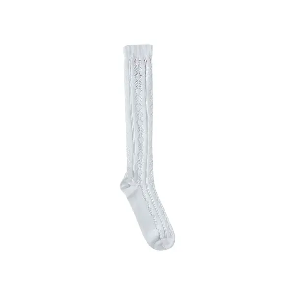 Valentino Garavani V Logo Signature Stockings - White