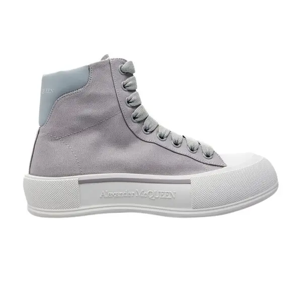 Alexander McQueen Deck Plimsoll High-top Sneakers