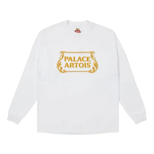 PALACE X Stella Artois Long-sleeve Top - White