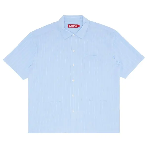 Supreme Striped Pajama Shirt - Blue