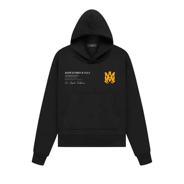 Amiri Military Specs Stencil Hoodie