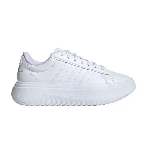 Adidas Grand Court Platform Sneakers - White