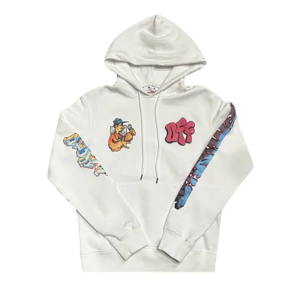 Off-White Spray Graffiti Slim Hoodie
