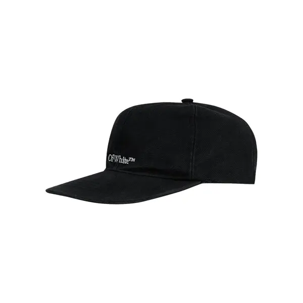 Off-White Bookish Baseball Cap - Black