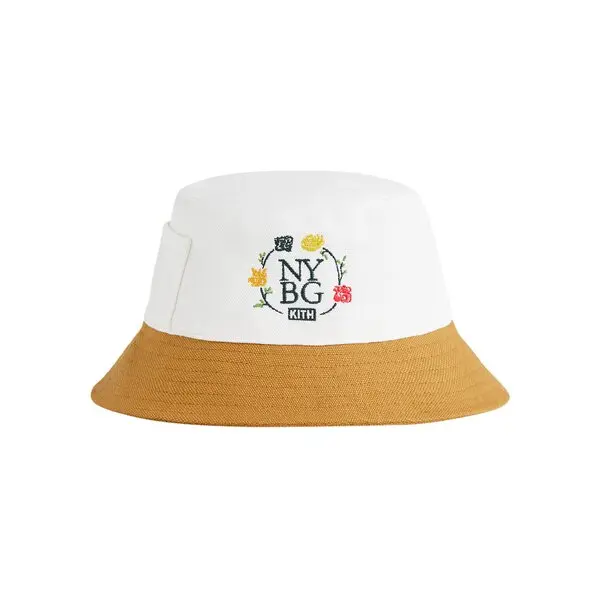 Kith X New York Botanical Garden Dawson Bucket Hat - Cream