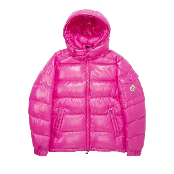 pinku1o3o様 MAYA GIUBBTTO MAYA JACKET MONCLER Women's Maya 70th Anniversary Puffer Down Jacket in Pink
