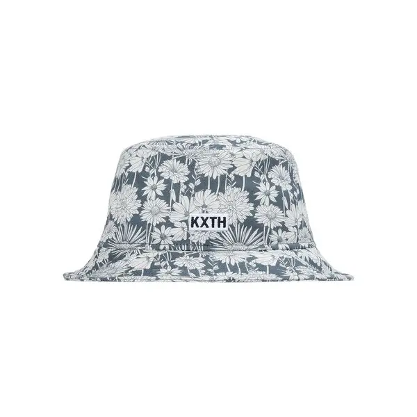 Kith For New Era Aster Floral Bucket Hat - Grey