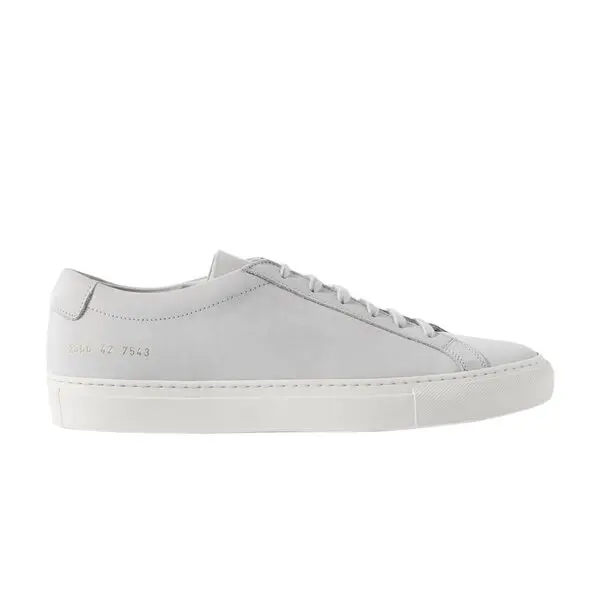 COMMON PROJECTS Achilles Low Nubuck Sneakers - Grey