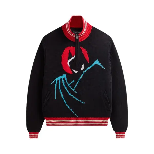 Kith Wyona Quarter Zip Sweater - Black