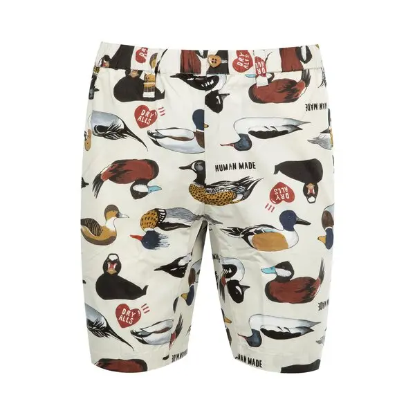 HUMAN MADE Printed Duck Shorts