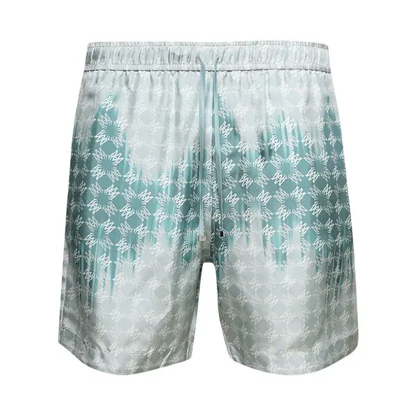 Amiri Ma Quad Bleached Short - Blue