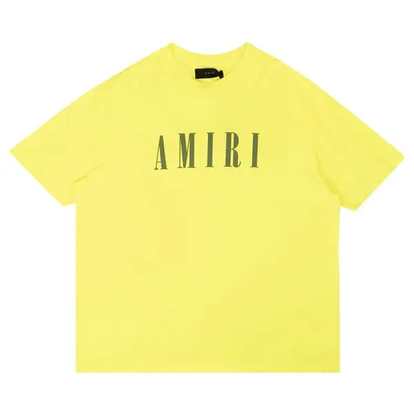 Amiri Core Logo Short-sleeve T-shirt - Yellow