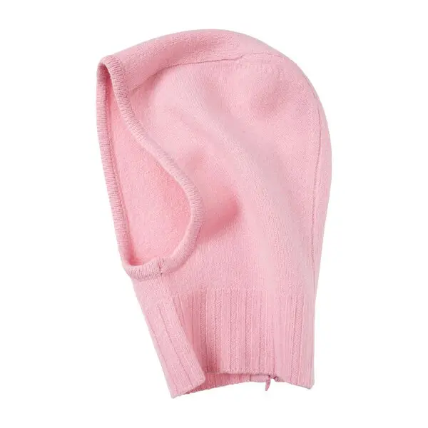 JIL SANDER Seamless Knitted Balaclava - Pink