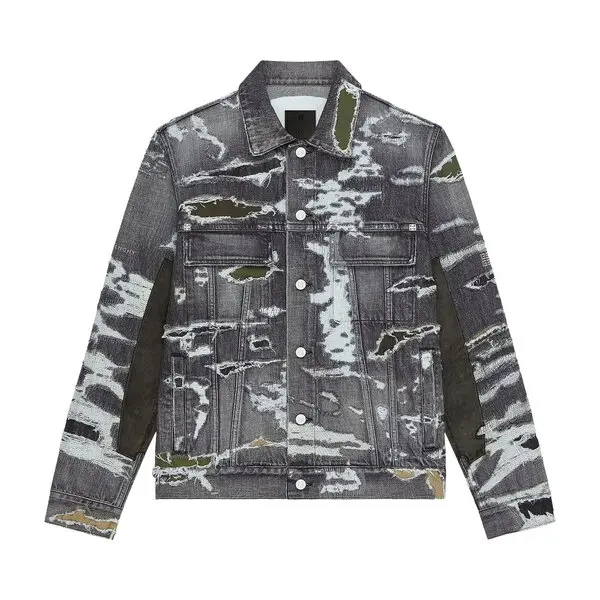 Givenchy Distressed Denim Jacket