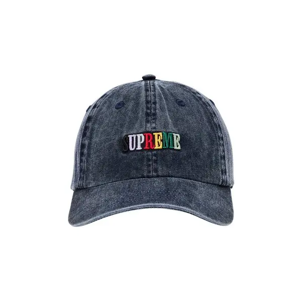 Supreme Pigment Dye 6-panel Cap - Blue