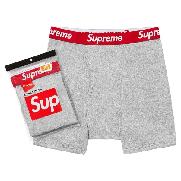 Supreme Boxer Briefs - Grey