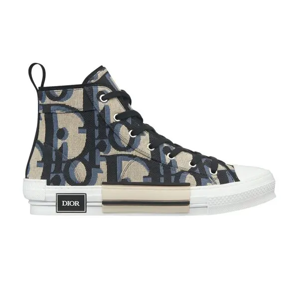 Dior B23 High Top Sneaker Brown Editorialist