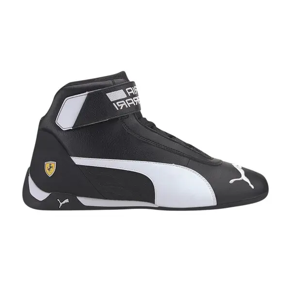 PUMA Scuderia Ferrari R-cat Mid Sneakers - Black
