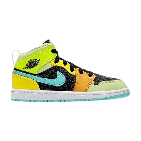 JORDAN 1 Mid Se Ps Sneakers - Multicolor