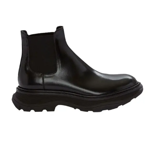Alexander McQueen Tread Chelsea Boot - Black