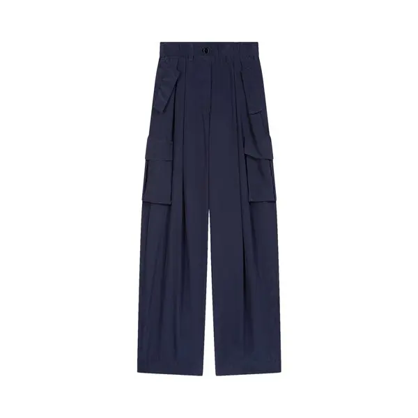 Dries Van Noten Viscose Cargo Pants
