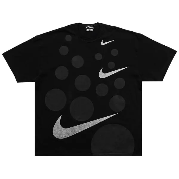 Comme Des Garçons X Nike Oversized Tee - Black