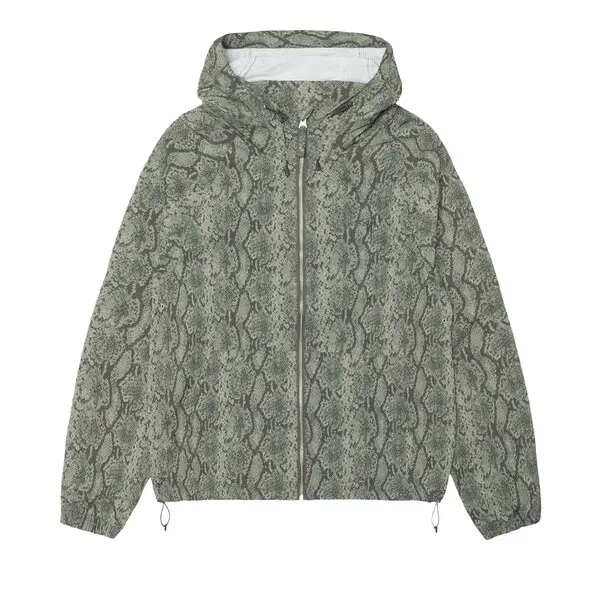 StÜssy Beach Shell Snake Print Nylon - Green