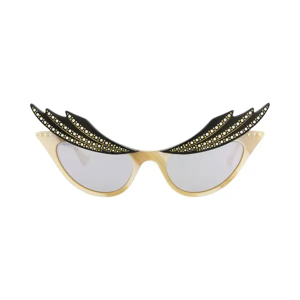Gucci Cat Eye Sunglasses - Tan