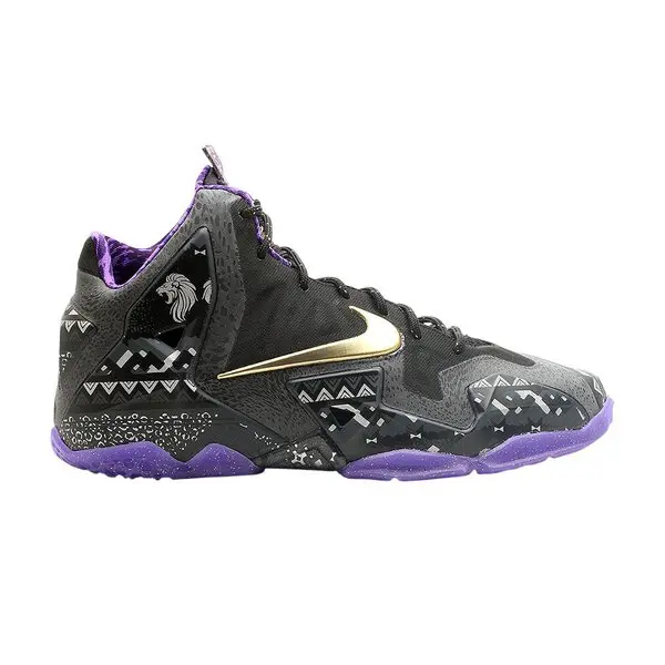 Nike Lebron 11 Gs 'bhm' Sneakers - Black