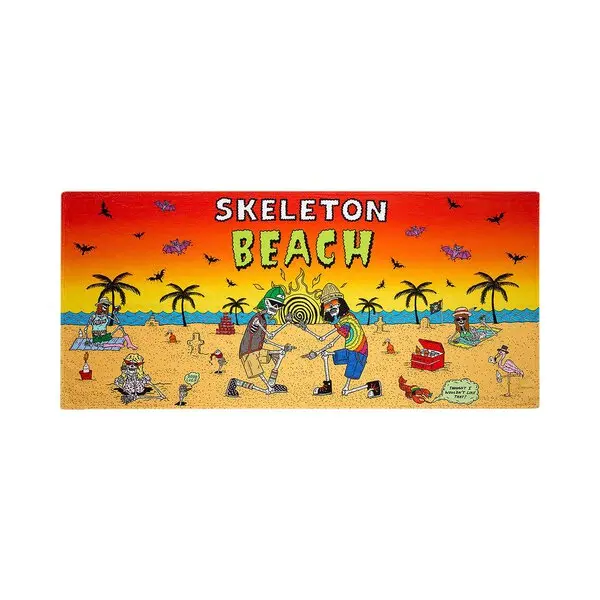 GALLERY DEPT. Skeleton Beach Towel - Multicolor