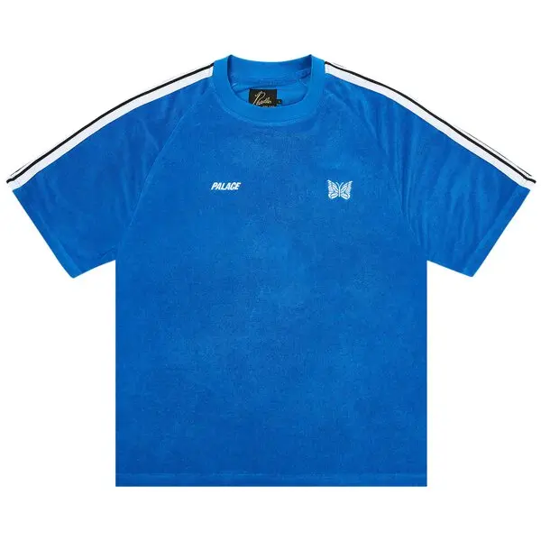 PALACE X Needles Towelling T-shirt - Blue