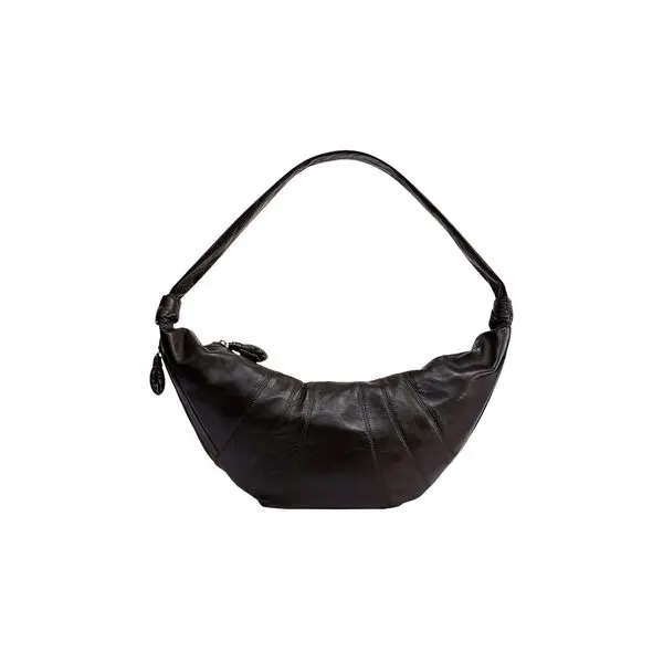 LEMAIRE Large Croissant Bag - Brown