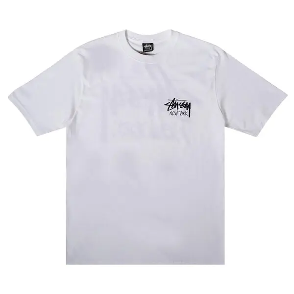 StÜssy Stock New York Tee - White