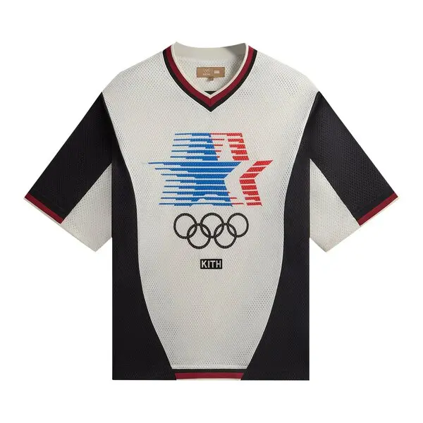 Kith Olympics Heritage Mesh Darin Warm Up Shirt