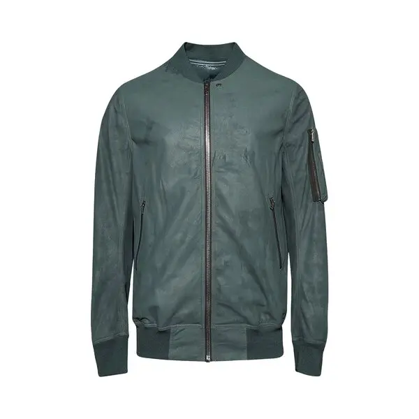 Rick Owens Classic Flight Jacket - Blue | Editorialist