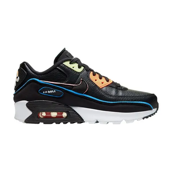 Nike Air Max 90 Se Gs Sneakers - Black