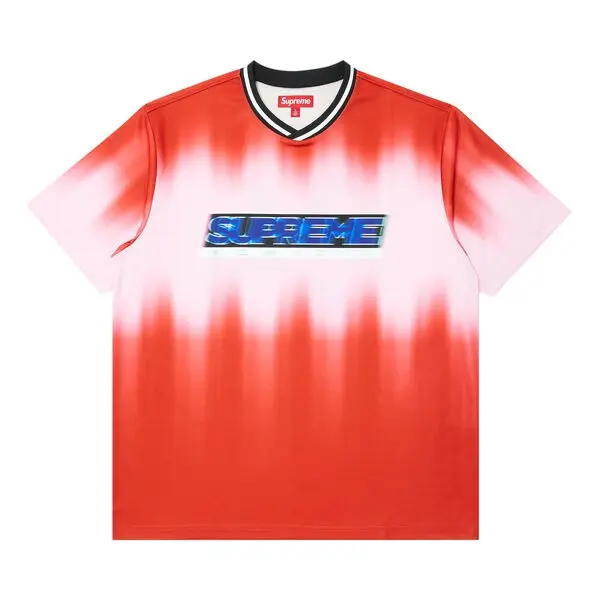 Supreme Blur Soccer Jersey - Red