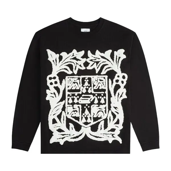 Rhude Veritas Crest Long-sleeve T-shirt - White