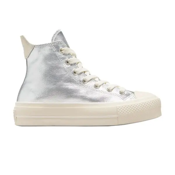 CONVERSE Chuck Taylor All Star Lift High Metallic - Silver