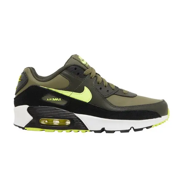 Nike Air Max 90 Leather Gs Sneakers - Green