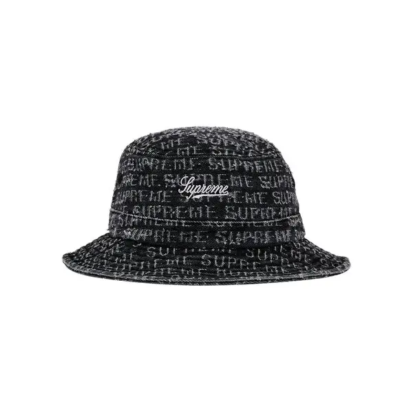 Supreme Needle Punch Denim Crusher - Black
