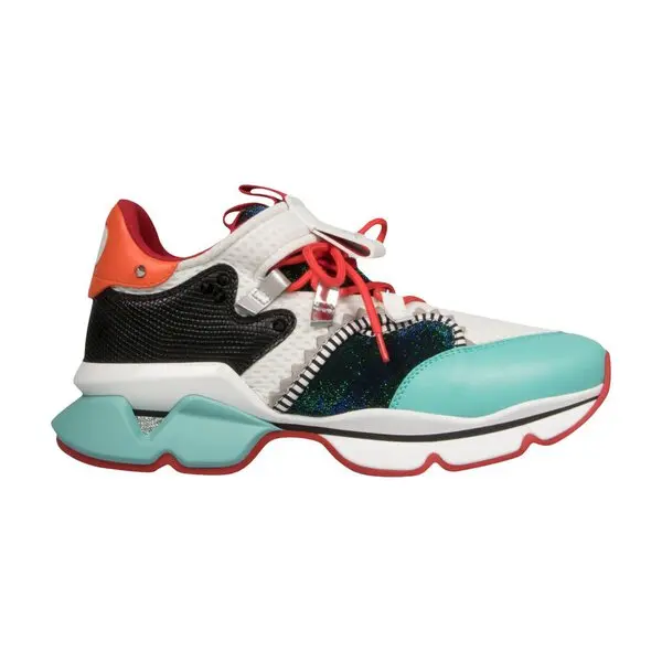 CHRISTIAN LOUBOUTIN Red Runner Sneakers - Multicolor