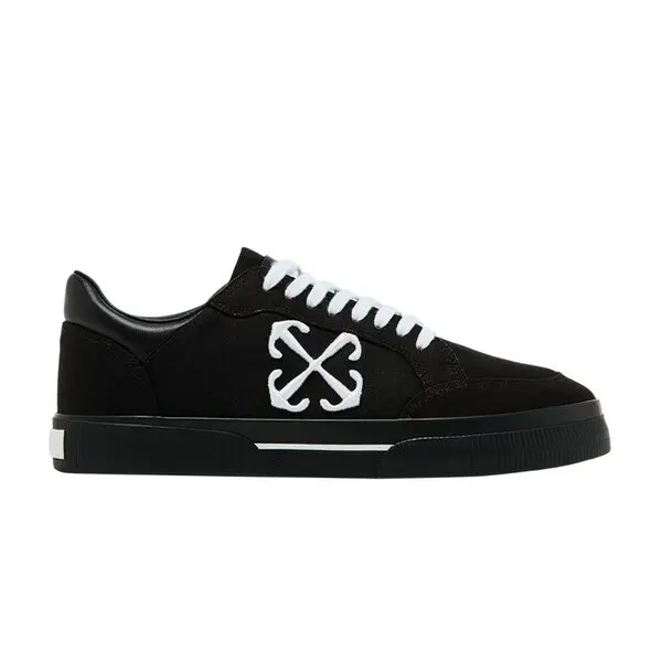 Off-White Low Vulcanized Sneakers - Black